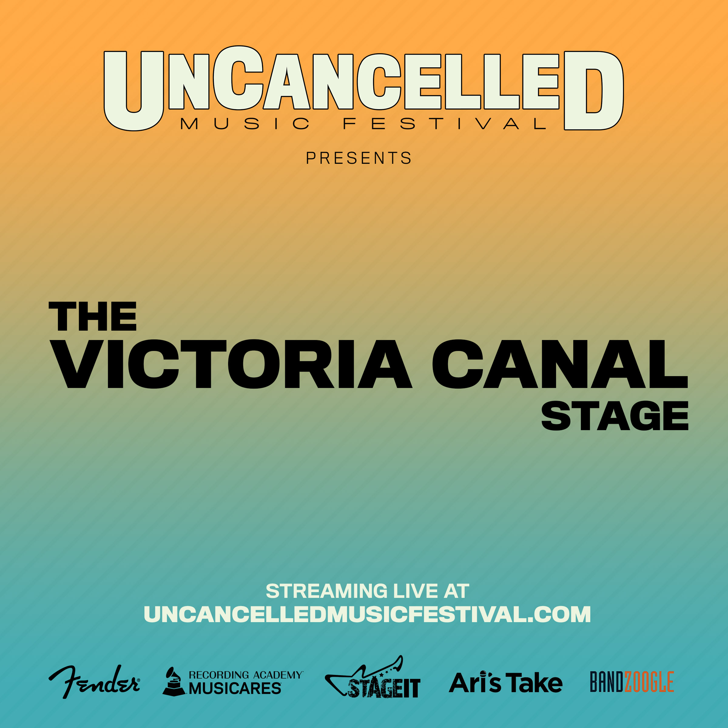UnCancelled Music Festival: Victoria Canal Stage is on StageIt
